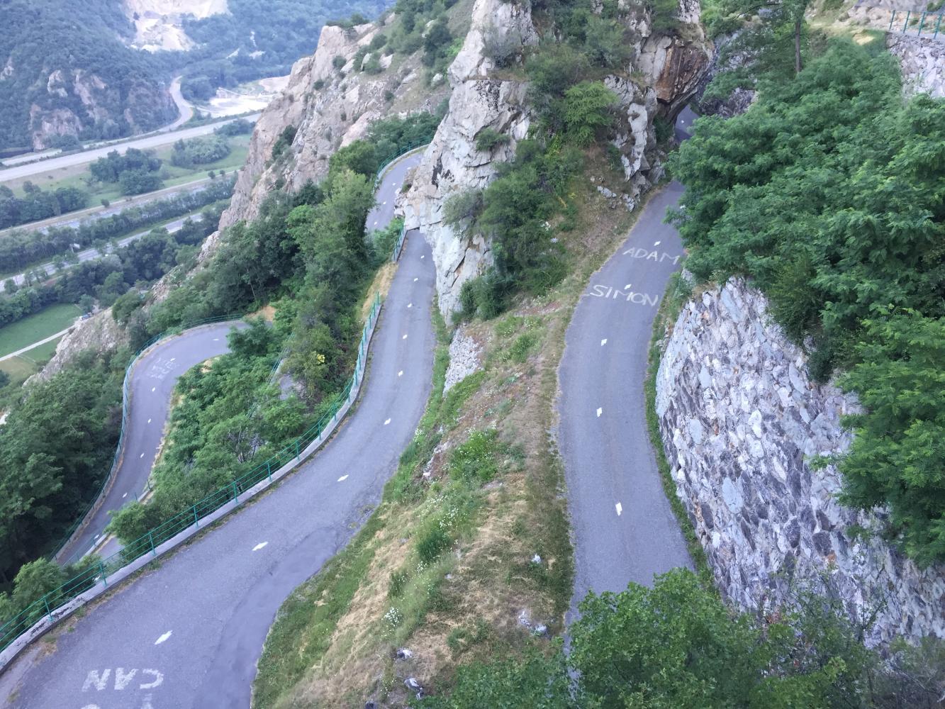 Climbing Col du Chaussy - Lacets de Montvernier, France by bike ...