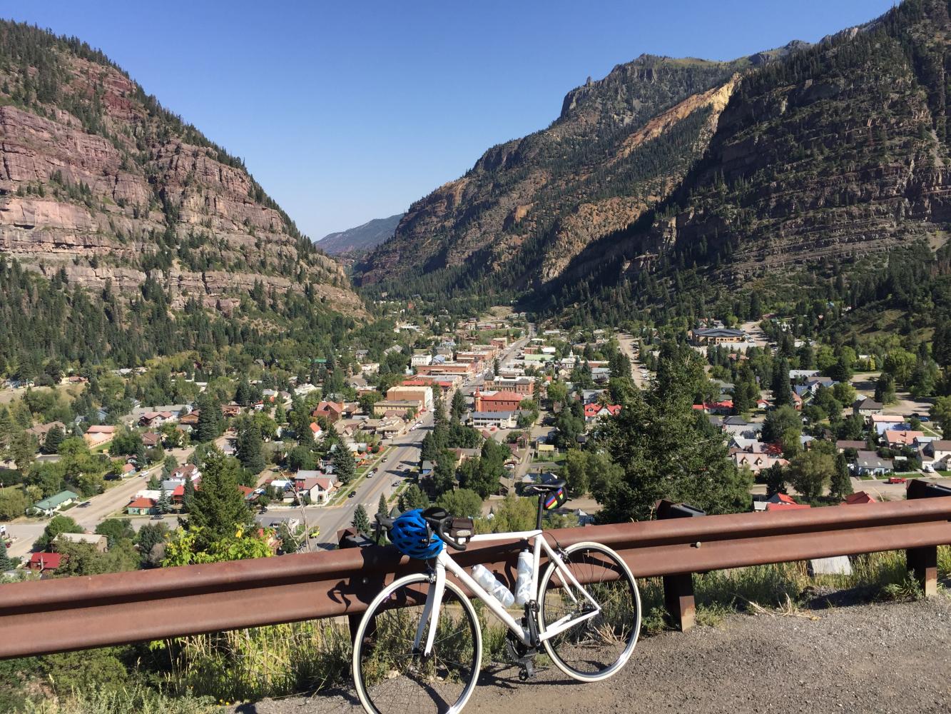 Climbing Red Mountain Pass, CO by bike - cycling data and info