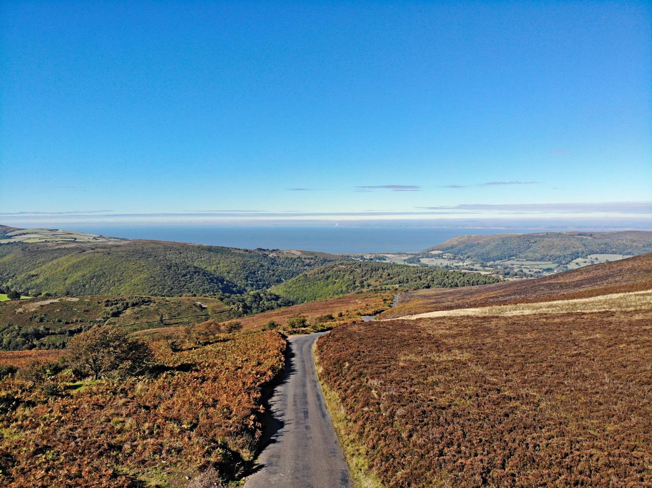 Climbing Dunkery Beacon, England, by bike - cycling data and info